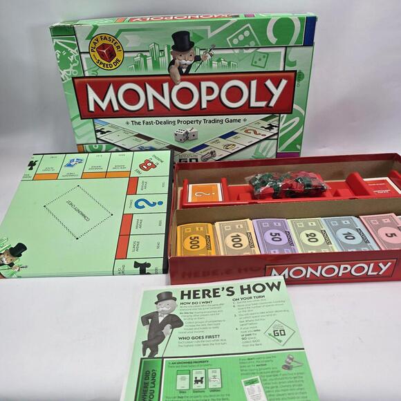 Hasbro | Games | Monopoly Property Trading Board Game From Parker ...